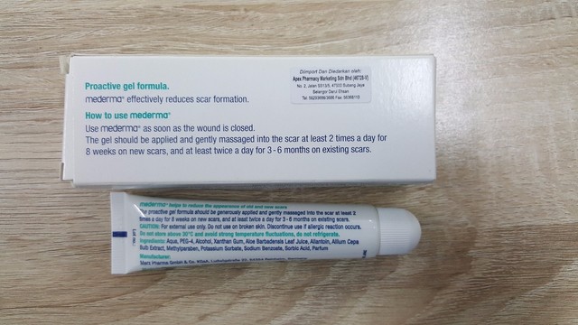 20g Authentic Mederma Proactive GEL to Reduce Scar for sale online | eBay