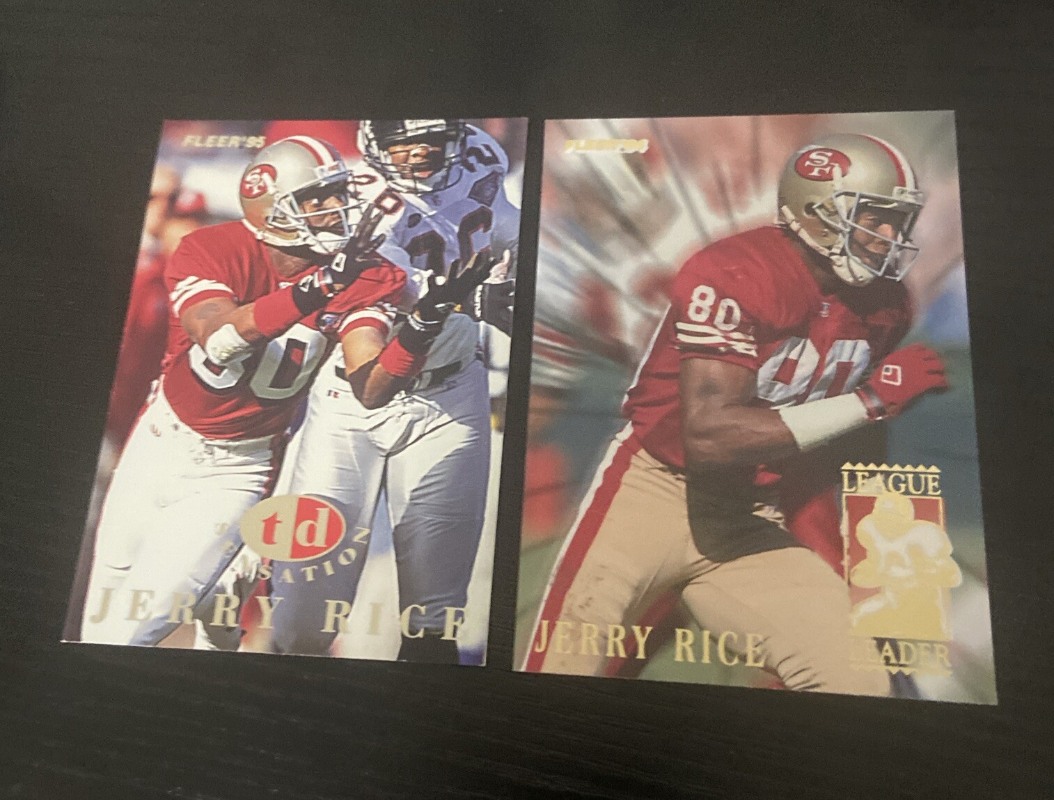 Jerry Rice 2 Card Insert Lot 49ers HOF | eBay