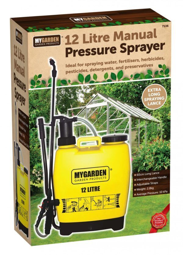 Knapsack Garden Pressure Sprayer Backpack Hand Spray Bottle Weed Killer ...