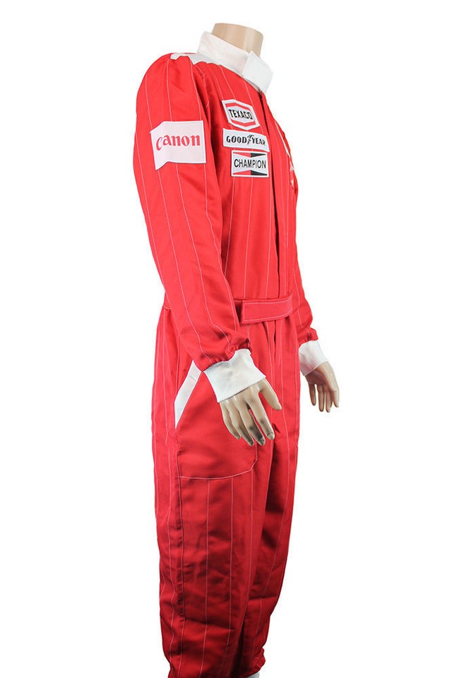 RUSH Racing Jumpsuit Costume James Hunt Nascar Racer Texaco | eBay