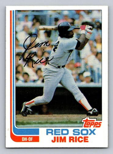 1982 Topps #750 Jim Rice Red Sox | eBay