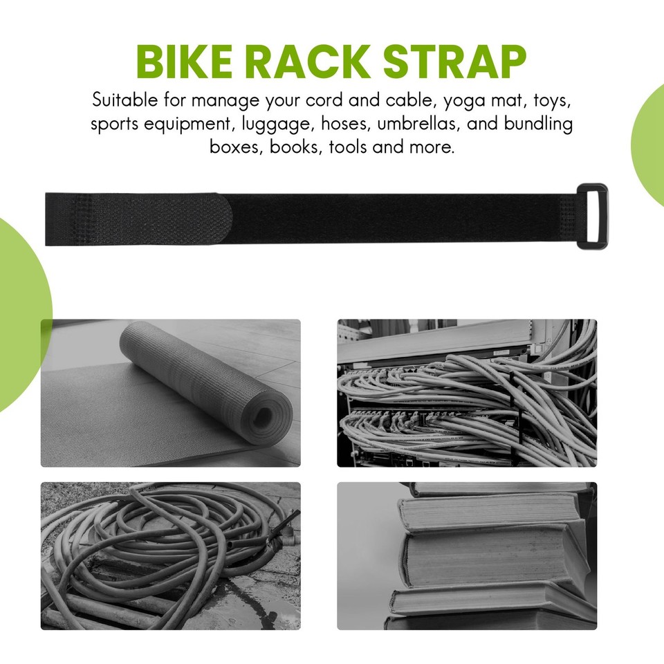 2X(10Pcs/Pack Bike Rack Straps Bicycle Transport Wheel Rack ...