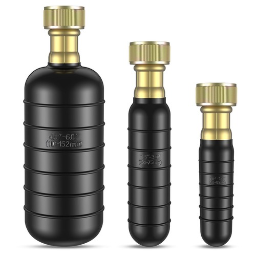 3 Pcs Drain Bladder Kit, Drain Cleaning Bladder Fits 1" to 6" Pipes ...