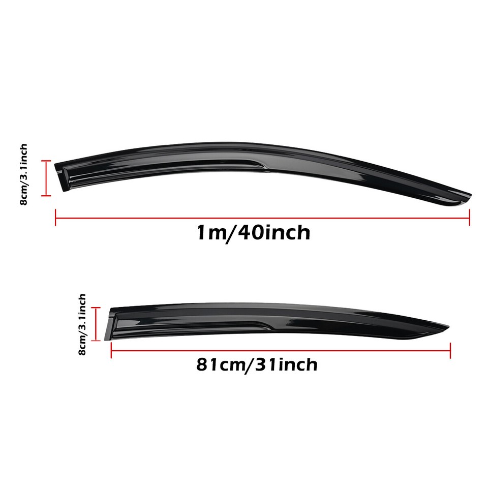 For Infiniti G25 G35 G37 Q40 07-15 Window Visors Rain Deflectors Rain ...