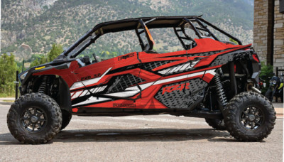 2020 - 2024 Polaris RZR Pro XP 4 Graphics Kit D52-1 Red | eBay