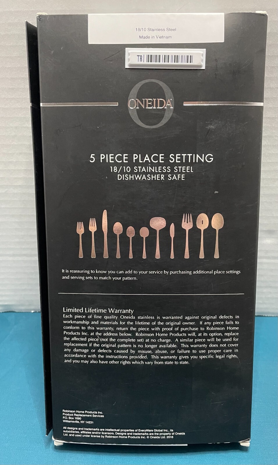 Oneida Juilliard 5-Piece Place Setting, Service for 1 - Silver for sale ...