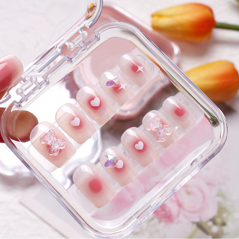 Empty Nail Art False Nail Tips Sorting Storage Jewelry Box Case ...