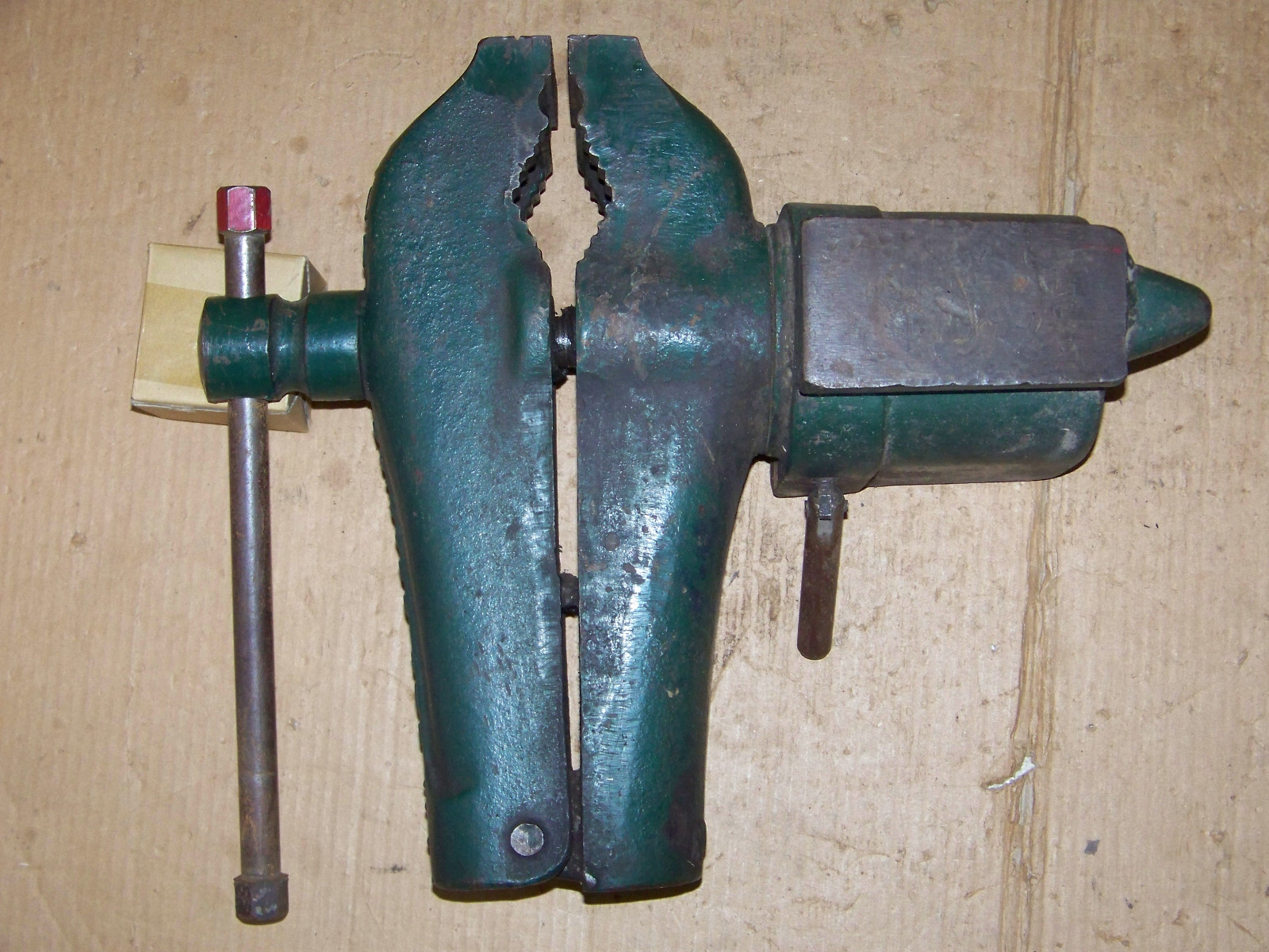 Vintage COLE TOOL MFG Blacksmith Vise No 11 Anvil Forge Swivel Base ...