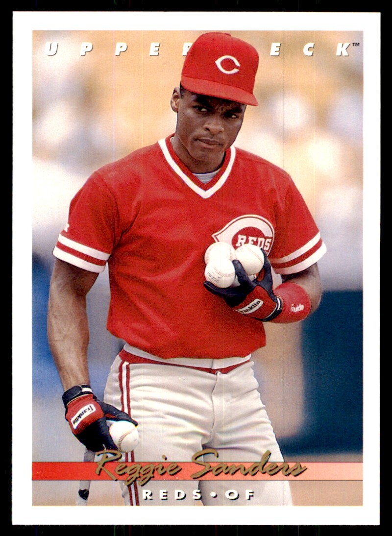 1993 Upper Deck. Reggie Sanders Baseball Cards #354 | eBay