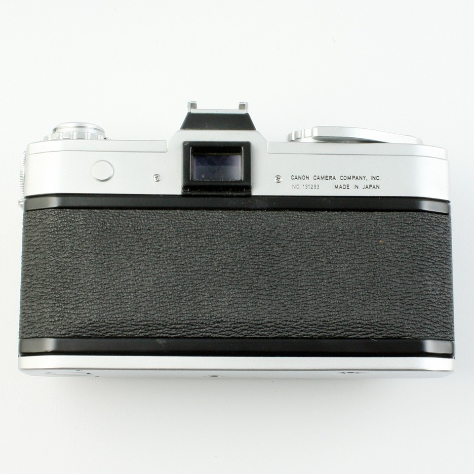 Canon Pellix QL 35mm SLR *BODY* + Leather Hard Case & Strap As-Is ...