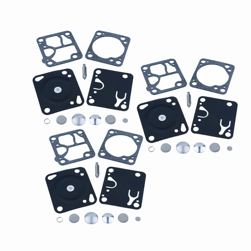 3X Carburetor Repair Kit For Walbro K1-MDC For McCulloch Mini Mac 110 ...