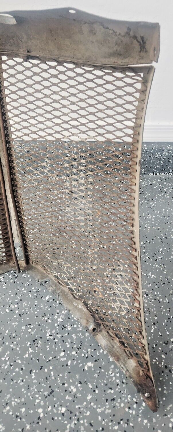 VTG 1939 1940 Ford Grille Grill W/ Custom Metal Insert Hot Rat Rod ...