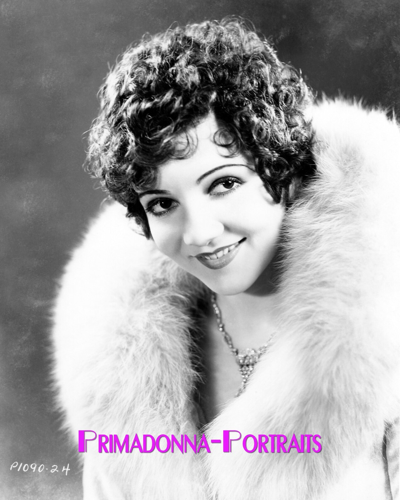 CLAUDETTE COLBERT 8X10 Lab Photo Early 1930s SEXY High Fashion Fur Coat ...
