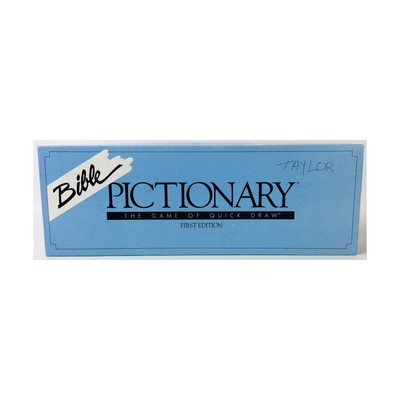 Pictionary Boardgame Pictionary - Bible (1987 Ed) Box VG | eBay