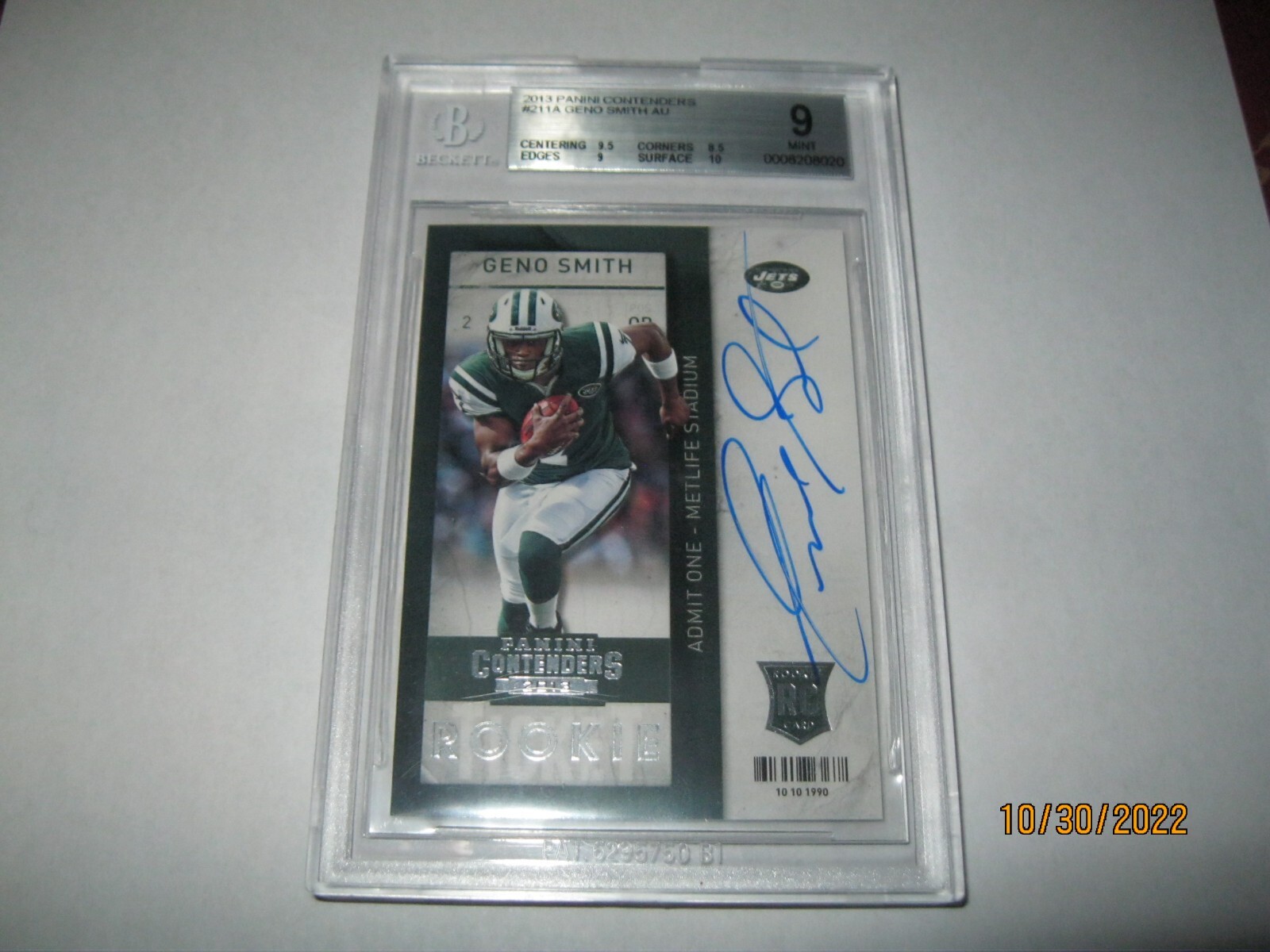 2013 Panini Contenders - #211 Geno Smith (AU, RC) for sale online | eBay