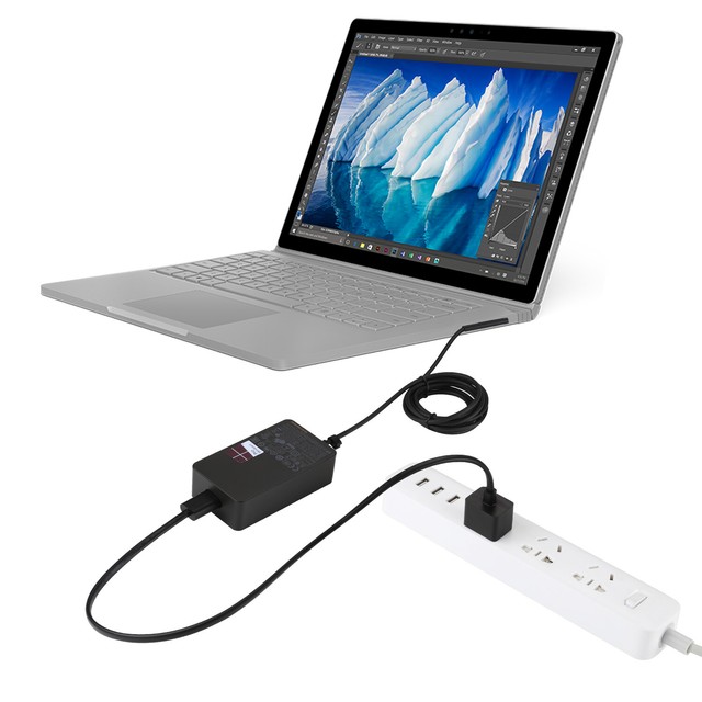 Genuine OEM 65w Adapter Charger for Microsoft Surface Book Pro 4 Model ...