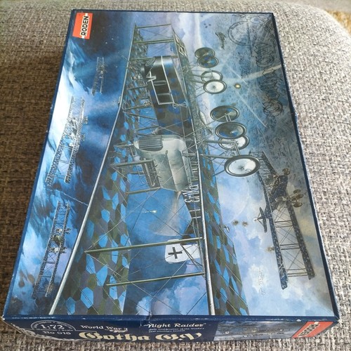 Gotha G.V German Bomber 1/72 Scale Roden #016 Plastic Model Kit. Plus ...