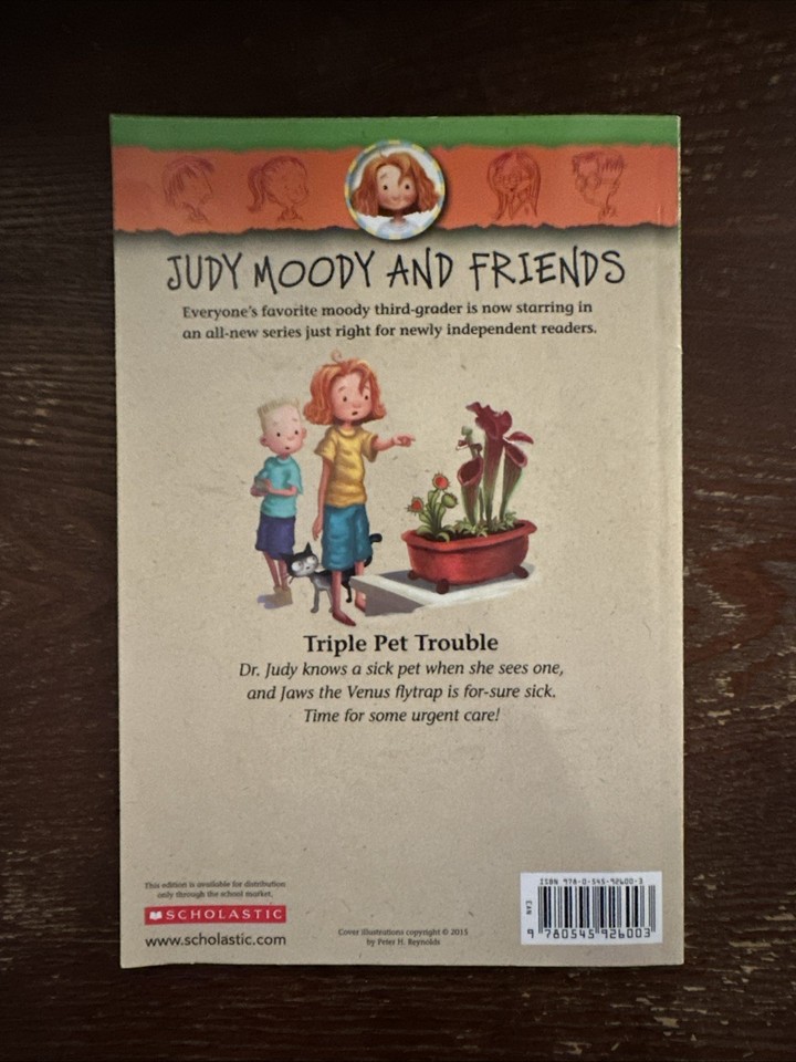 Judy Moody and Friends Triple Pet Trouble NEW Paperback | eBay