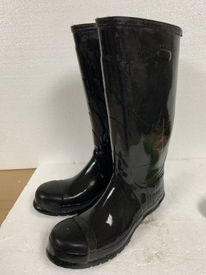 Mens BTR Firetred fireman firefighter wellies wellington boots steel ...