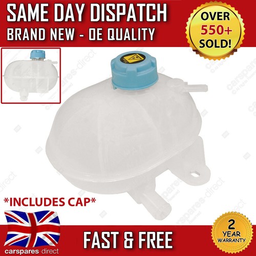 FIAT 500 / 500C 2007-ONWARDS RADIATOR COOLANT EXPANSION HEADER TANK ...