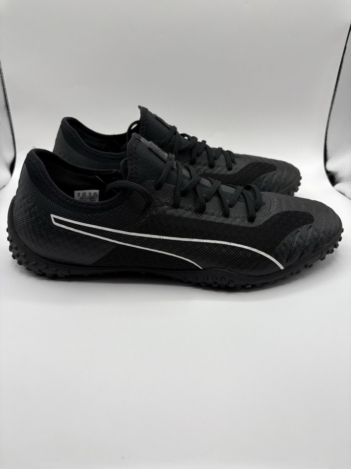 Rare Puma 365 Concrete 2 ST Turf TF Indoor Soccer Shoes Black White ...