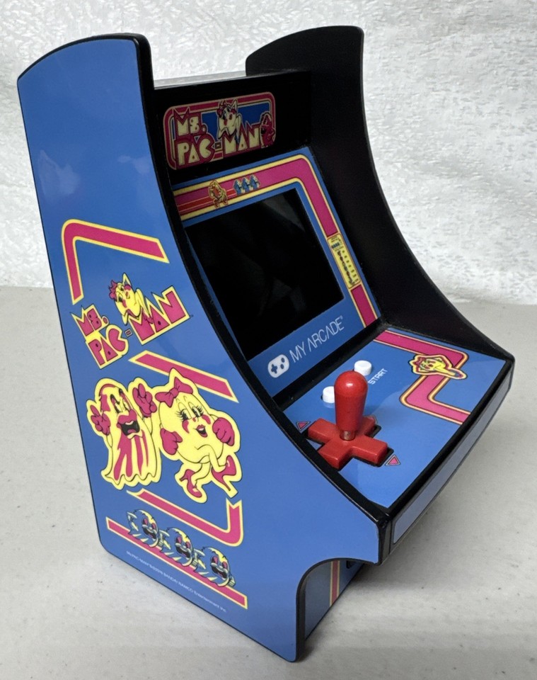 My Arcade Ms. Pac-Man Micro Player Retro Arcade Machine Game W ...
