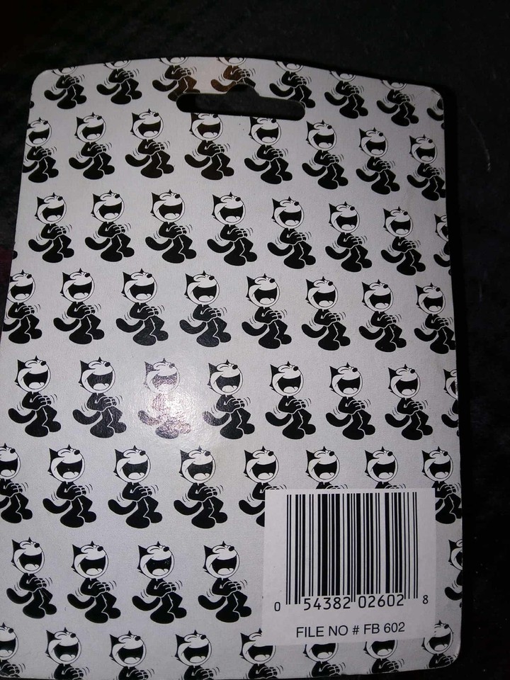 Rare vintage 3" Felix the Cat "Bendy" poseable toy new in original ...