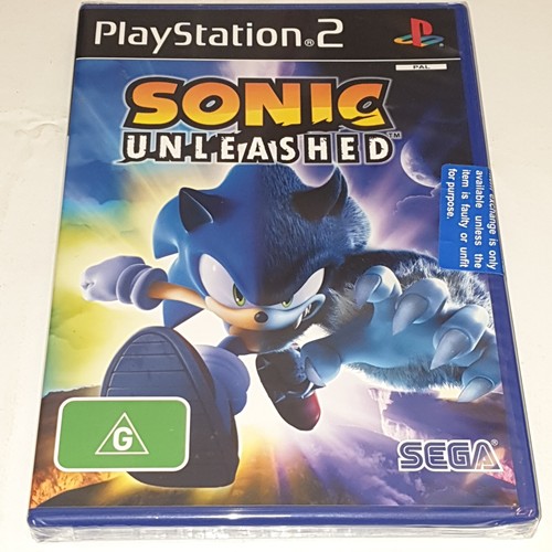 SONIC UNLEASHED - PlayStation 2 / PS2 Game - PAL - BRAND NEW & FACTORY ...