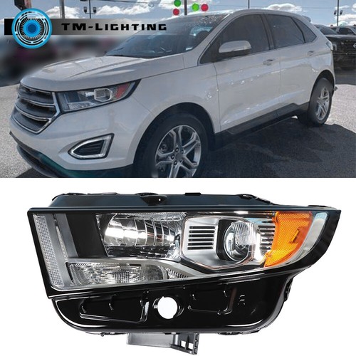 Left Driver Side For Ford Edge 2015-2017 2018 Headlight Assembly ...