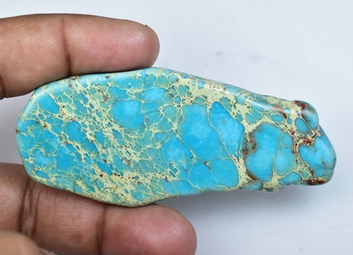 Untreated 130.40 Ct Natural Blue Ridge Turquoise Certified Rare Slab ...