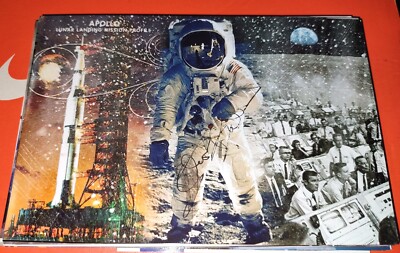 STEVEN BALES USA ICON NASA APOLLO 11 ENGINEER SIGNED AUTOGRAPHED 4x6 ...