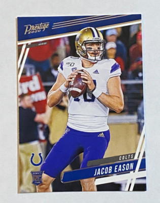 2020 Panini Prestige Rookie Card #245 Jacob Eason Indianapolis Colts | eBay