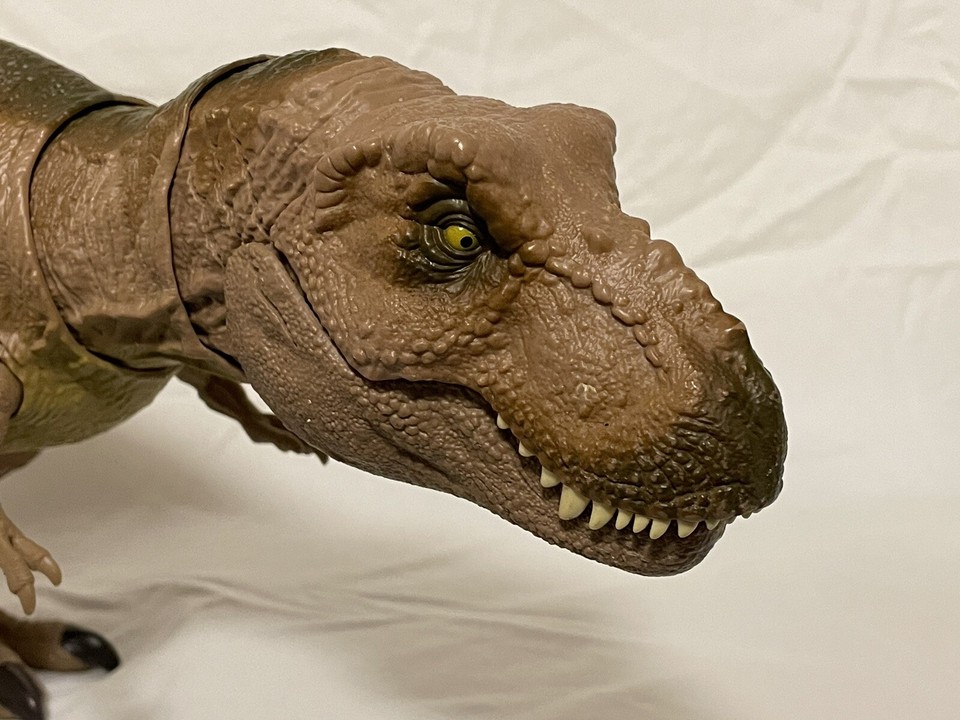 Jurassic World Camp Cretaceous Epic Roarin’ T-Rex Figure 21” *Works* | eBay