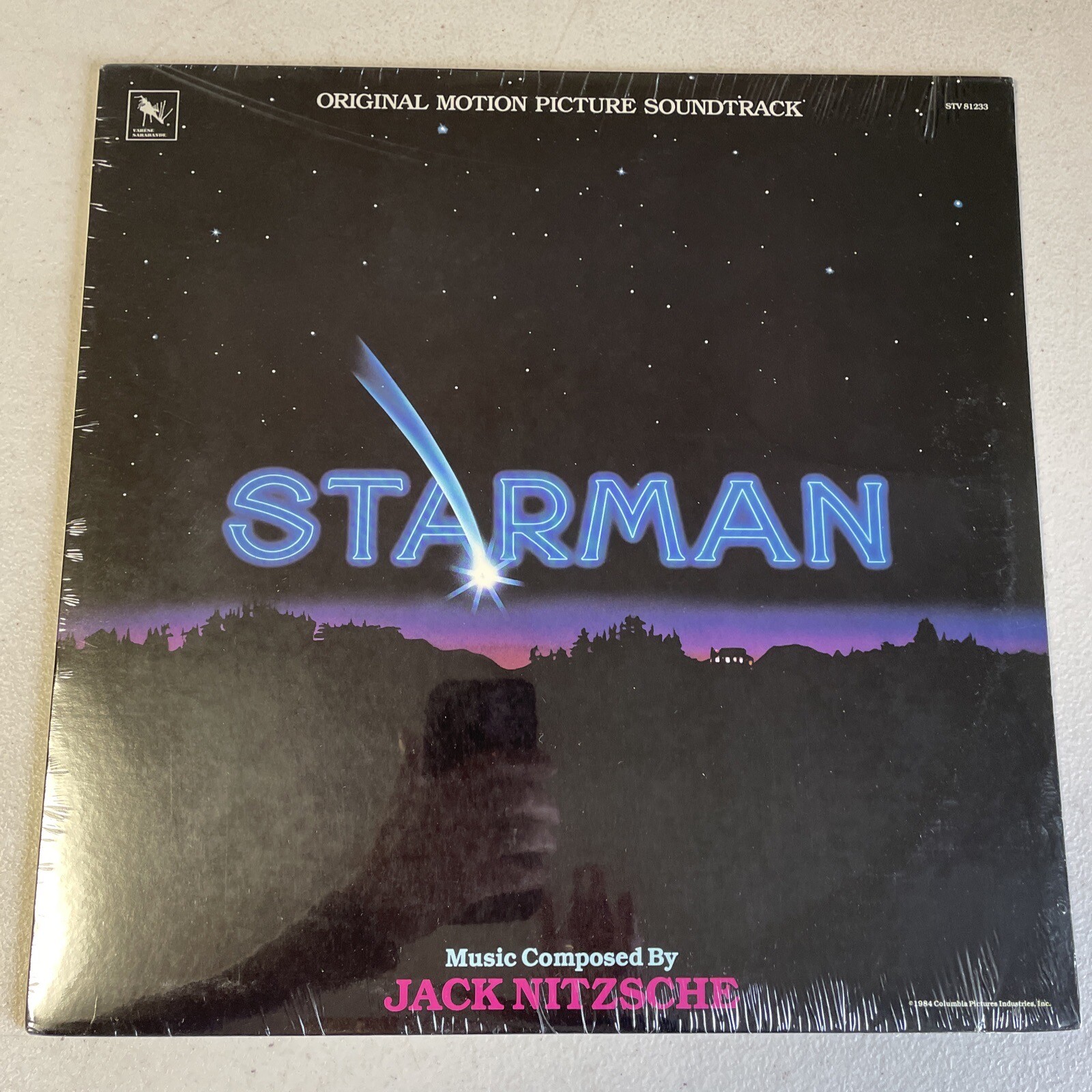 Starman Original Motion Picture Soundtrack Vinyl Album Jack Nitzsche ...