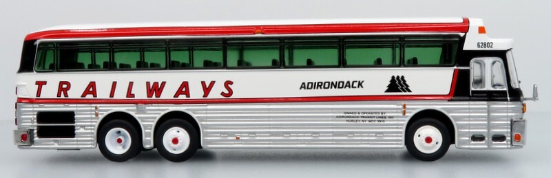 1969 Eagle Model 05 Coach: Adirondack Trailways 1:87 (HO) Diecast Model ...