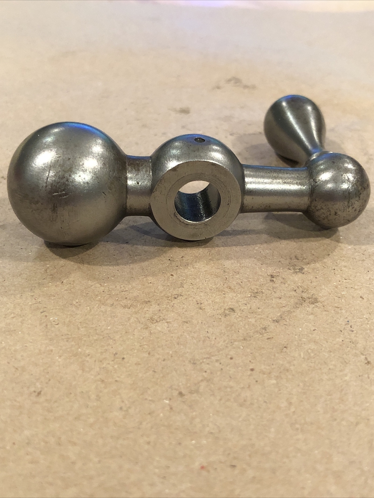 Logan 10" Lathe Cross Slide Crank Handle 3/8” Bore | eBay
