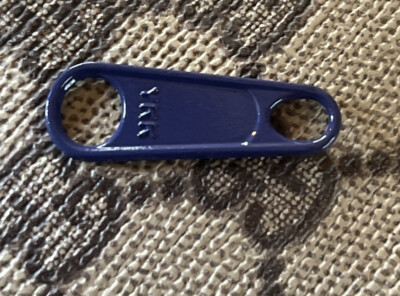 GUCCI~blue Navy Zipper Pull metal YKK Replacement Extra Authentic gold ...