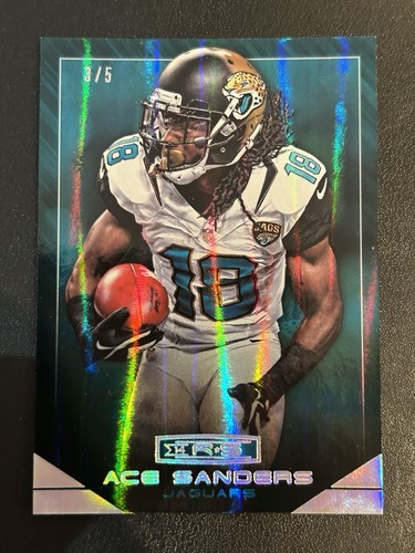 2014 R&S #52 Ace Sanders Longevity Team Logo Platinum #d /5 Jaguars ...