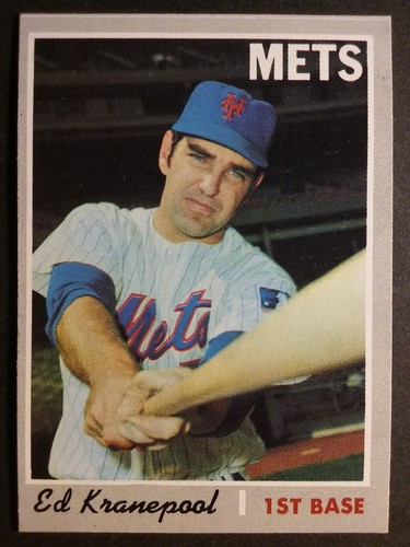 1970 TOPPS BASEBALL #557 ED KRANEPOOL METS NM-MT | eBay