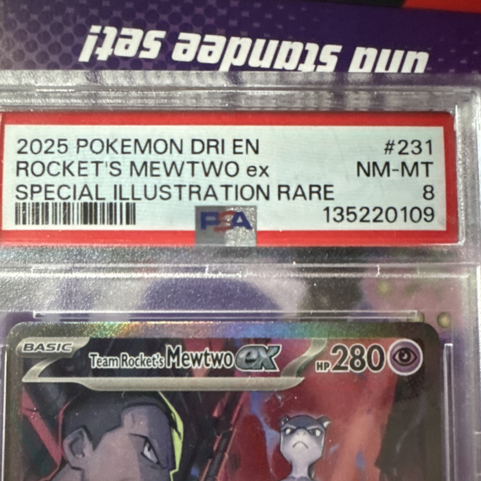 Team Rocket's Mewtwo ex 231/182 Sv10: Destined Rivals Holo for sale ...
