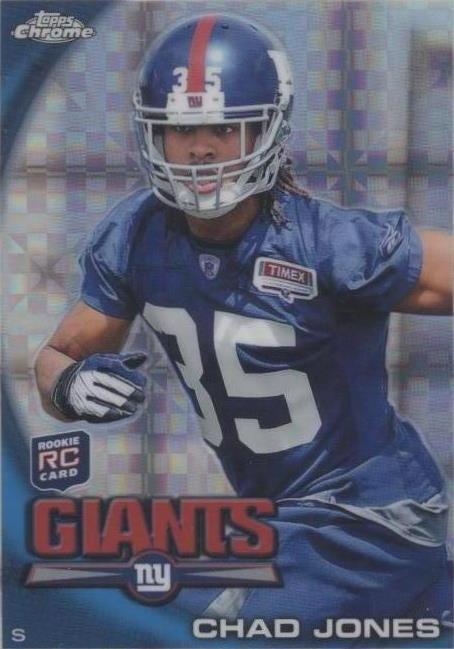 2010 Topps Chrome - Chad Jones #C29 X-Fractor (RC) for sale online | eBay