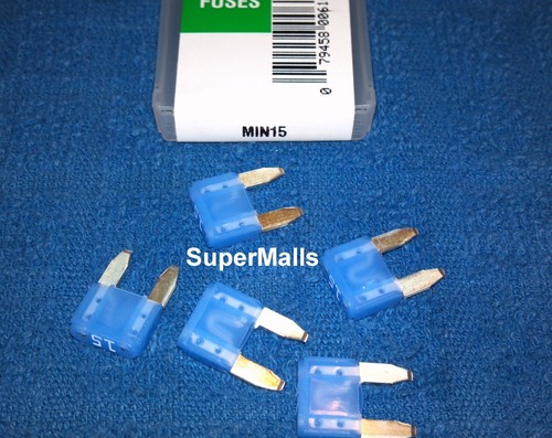 LITTELFUSE MIN15 15 AMP MINI BLADE AUTOMOTIVE FUSE 5 PC.S FREE SHIP | eBay