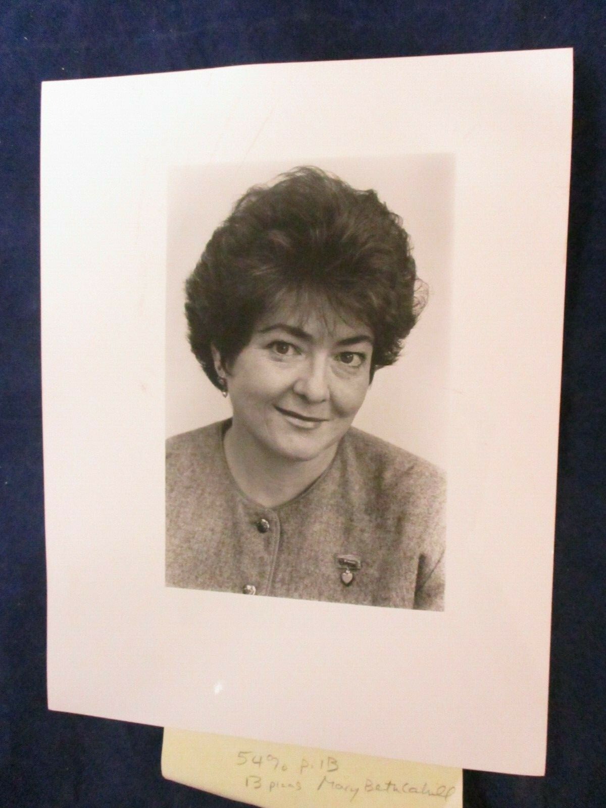 Vintage Mary Beth Cahill Glossy Press Photo | eBay
