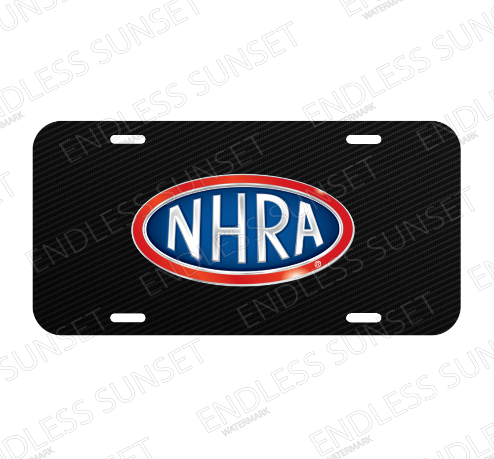National Hot Rod Association NHRA Heritage Racing License Plate Front ...