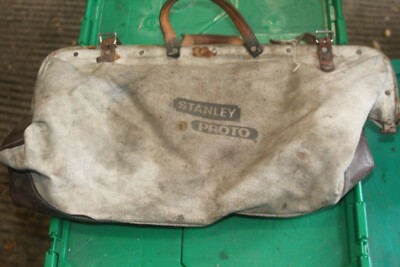 Stanley Proto 24" Canvas & Leather Bag Professional | eBay