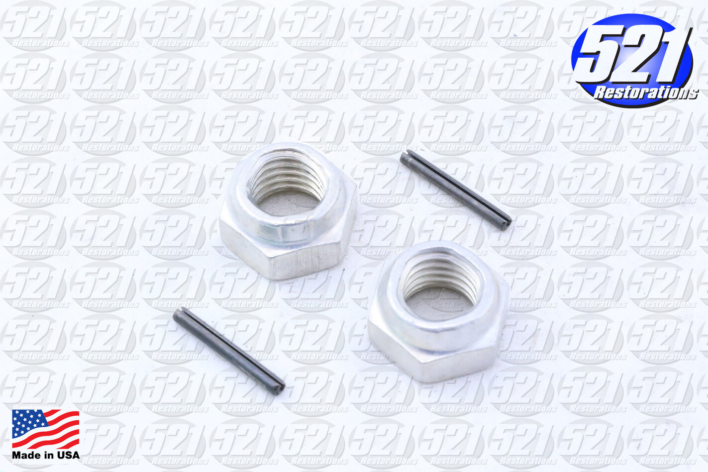 Strut Rod 2 K Frame Mounting Nuts Pins Fits 64-74 Mopar Charger GTX ...