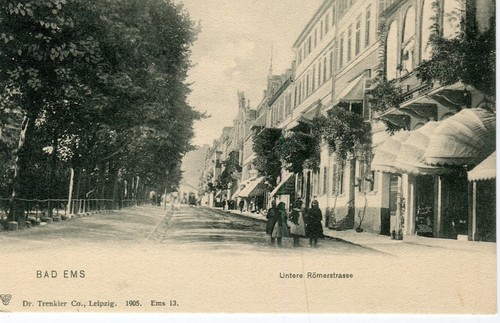 Germany Bad Ems 56130 - Untere Romerstrasse 1905 mailed postcard | eBay ...