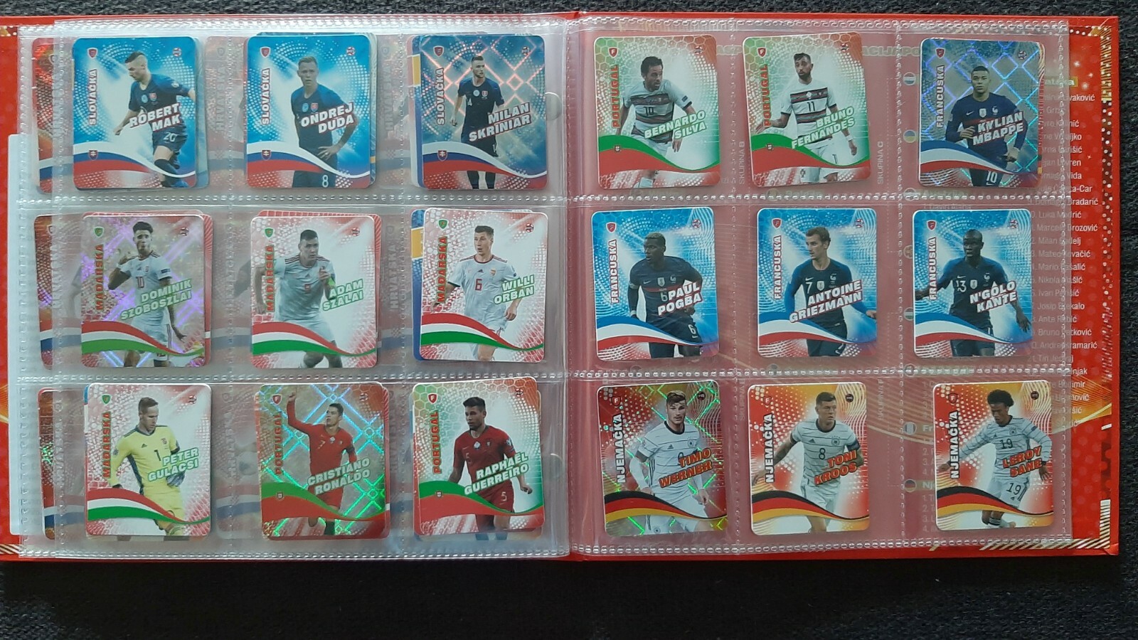 Euro Konzum Zvijezde 2021 Euro Konzum Cards Ronaldo Mbappe Modric FULL ...