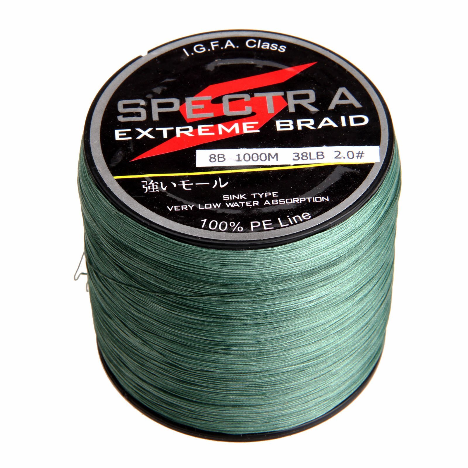 Multicolour Super Strong Spectra Dyneema PE Braided Fishing Line 300 ...