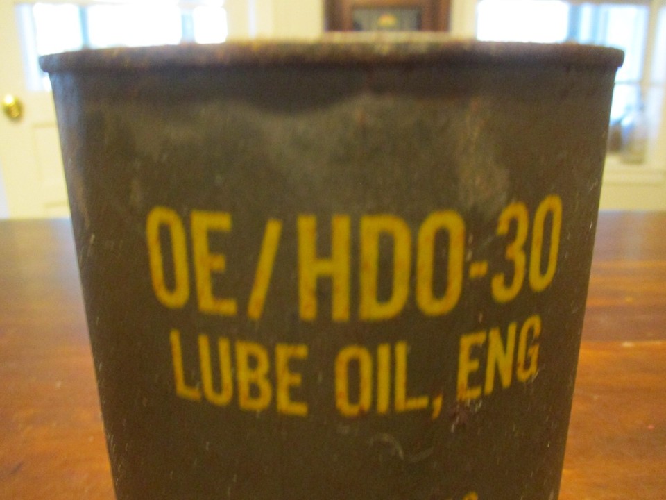 OE/HDO-30 LUBE OIL,ENGINE MIL-L-2104C DELTA PETROLEUM CO ONE US QUART ...
